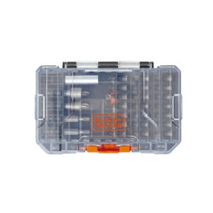 black+decker black + decker screwdriver bit set, 40-piece (bdast40setff)