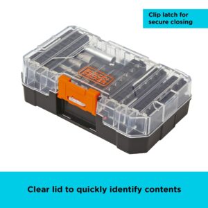 BLACK+DECKER BLACK + DECKER Screwdriver Bit Set, 40-Piece (BDAST40SETFF)