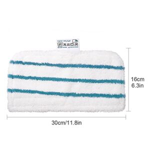 5 Pack Washable Microfiber Steam-Mop Cleaning Pads Compatible with All Black+Decker Steam Mops, SM1600, SM1610, SM1620, SM1630, SMH1621, HSMC1300FX, HSMC1321, HSMC1361SG