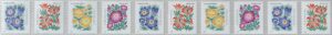 mountain flora flower us first class forever postage stamps celebrate beauty wedding (1 strip of 10)