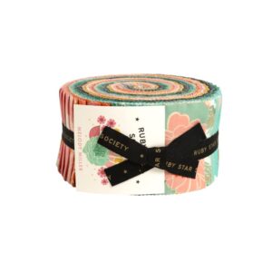 curio jelly roll (40 pieces) by melody miller for ruby star society + moda 2.5 x 44 inches (6.35 cm x 111.76 cm) fabric strips