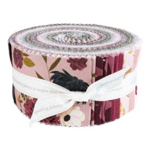 sonnet dusk 2.5 inch rolie polie by corri sheff for riley blake designs includes 40 pieces (rp-11290-40), assorted