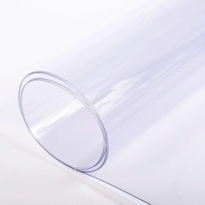 8-gauge clear plastic vinyl multipurpose fabric - 54-inches wide - 1-50 yard rolls (1 yard)