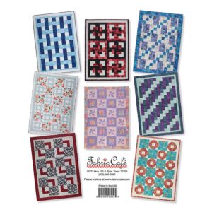 Fabric Cafe Quick as a Wink 3 Yard Quilts Pattern Book