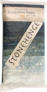 stonehenge gradations blue planet stone strips 40 2.5-inch strips jelly roll northcott