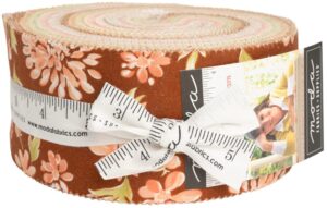 fig tree and co cinnamon and cream jelly roll 40 2.5-inch strips moda fabrics 20450jr