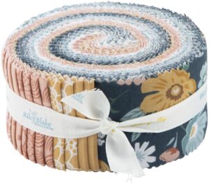 dani mogstad live, love, glamp rolie polie 40 2.5-inch strips jelly roll riley blake rp-13500-40