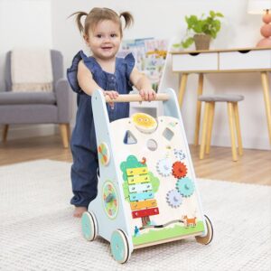 fat brain toys forest activity walker - forest friends activity walker baby toys & gifts for babies