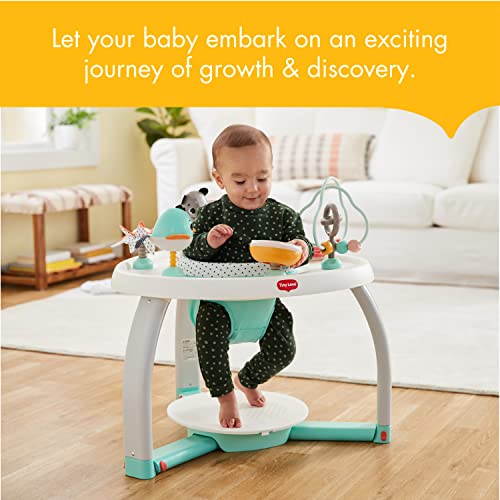 Tiny Love 5-in-1 Stationary Activity Center, 5 Modes of use: Tummy time, Activity Center, Baby Balance Board, Toddler Activity Table, Child Table and Chair, Magical Tales