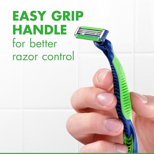 Gillette Sensor3 Sensitive Men's Disposable Razor, 12 Razors