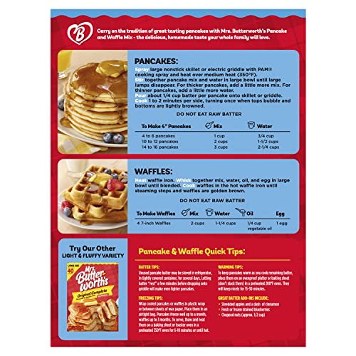 Mrs. Butterworth's Complete Buttermilk Pancake and Waffle Mix, 32 oz