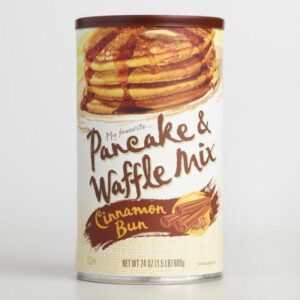 my favorite cinnamon bun pancake and waffle mix - 24 ounces