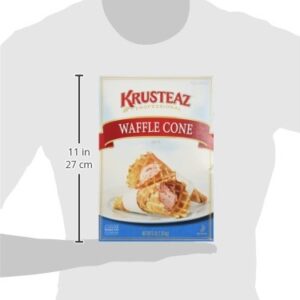 Krusteaz WAFFLE CONE Mix 5lb (2 Bags) Restaurant Quality