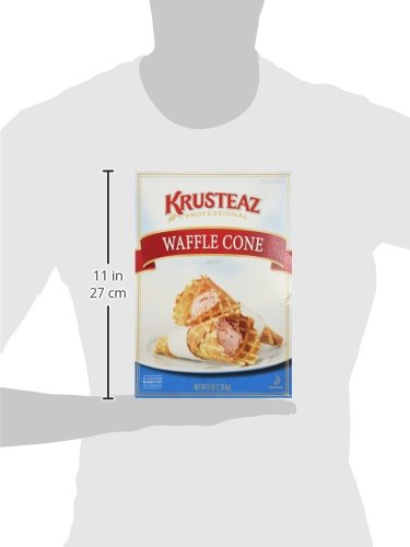 Krusteaz WAFFLE CONE Mix 5lb (2 Bags) Restaurant Quality