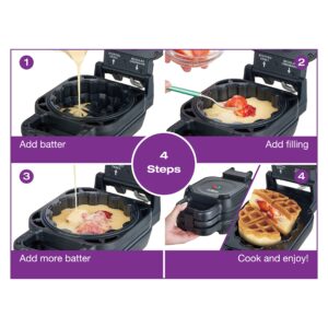 Salton Stuffed Belgian Waffle Maker