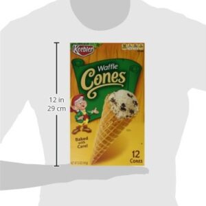 Keebler 12-Count WAFFLE CONES 5oz (2 Pack)