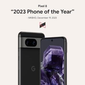 Google Pixel 8 - Unlocked Android Smartphone with Advanced Pixel Camera, 24-Hour Battery, and Powerful Security - Hazel - 128 GB