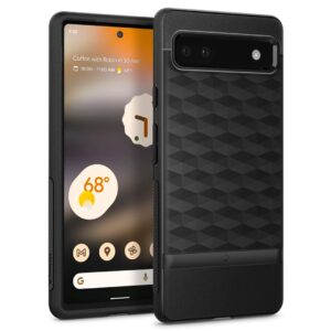 caseology parallax compatible with google pixel 6a case 5g (2022) - matte black