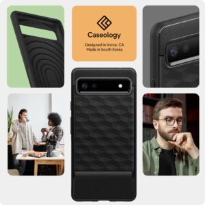 Caseology Parallax Compatible with Google Pixel 6a Case 5G (2022) - Matte Black