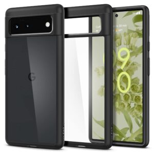 spigen ultra hybrid designed for google pixel 6 case (2021) - matte black