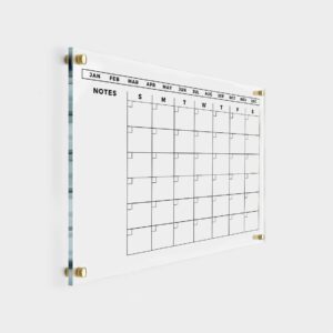 personalized wall calendar 2024 - personalized calendar 2024, dry erase board, wall calendar, monthly and weekly calendar, housewarming gift, custom to-do list