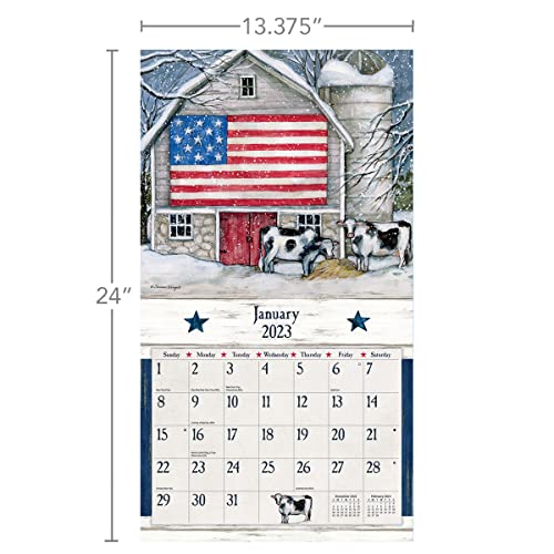 LANG OLD GLORY 2023 WALL CALENDAR