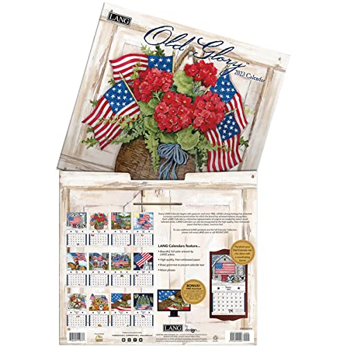 LANG OLD GLORY 2023 WALL CALENDAR