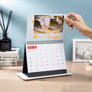 Custom Desk Photo Calendar 2023 - Monthly Custom 12 Pictures blotter Calendar DIY Gift Perfect for Planning and Organizing for Home Decoration or Office(Style 7)