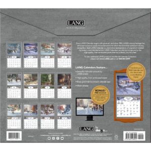 LANG Hockey Hockey Hockey 2024 Wall Calendar (24991001916)