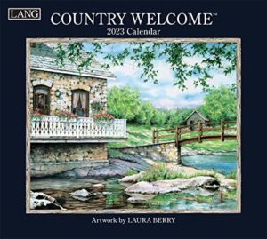 lang country welcome 2023 wall calendar