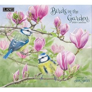 lang birds in the garden 2024 wall calendar (24991001895) multi