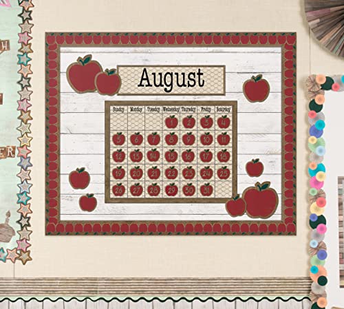 Teacher Created Resources Home Sweet Classroom Apples Calendar Days (TCR8701) Multi