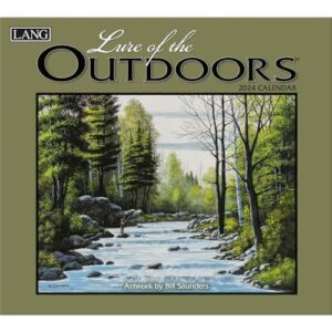 lang lure of the outdoors 2024 wall calendar (24991001929)