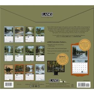 LANG Lure Of The Outdoors 2024 Wall Calendar (24991001929)