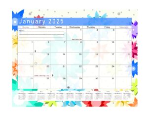 2025 monthly magnetic/desk calendar - 12 months desktop/wall calendar/planner - (edition #07-01)