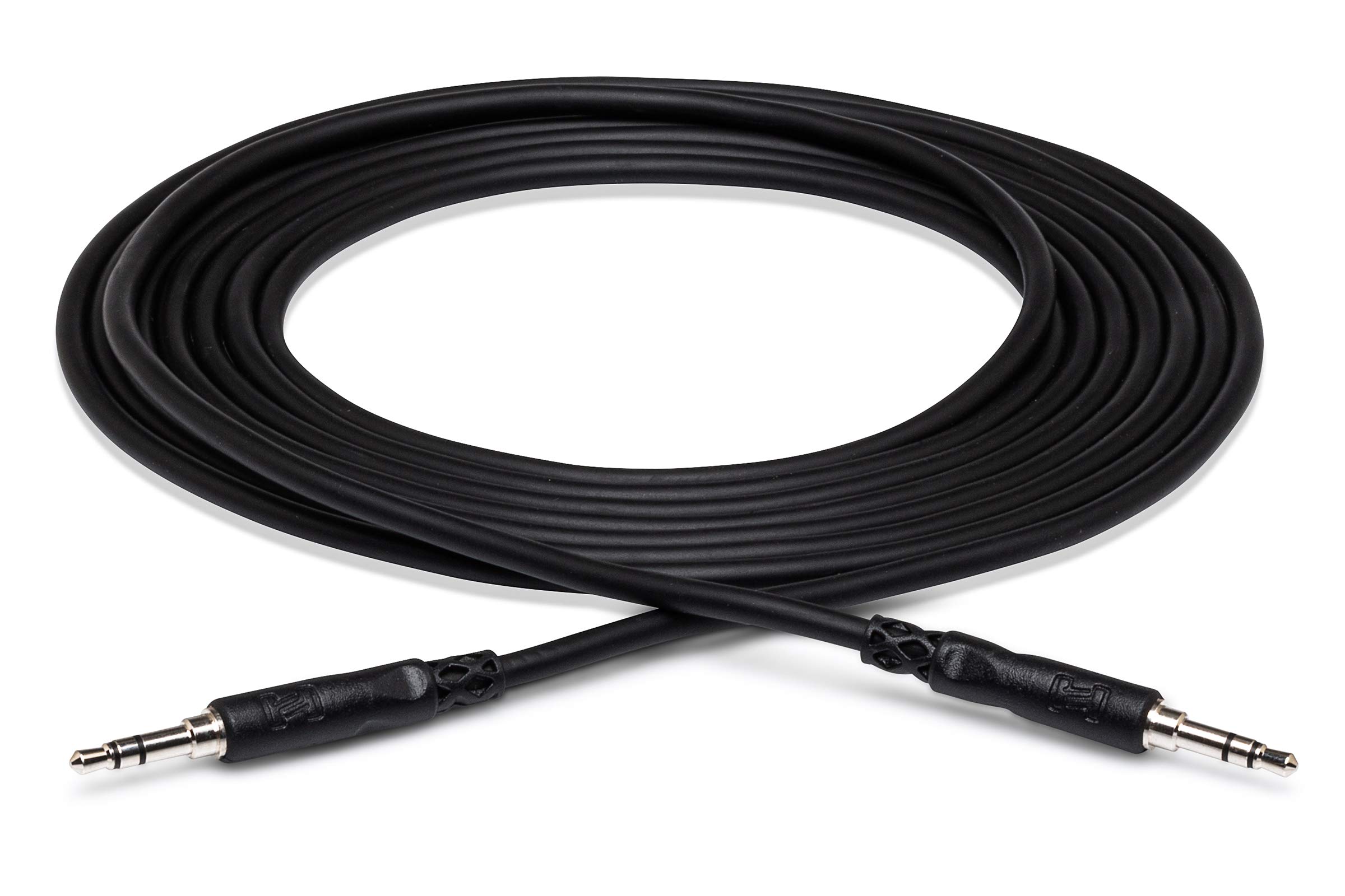 Hosa CMM-115 3.5 mm TRS to 3.5 mm TRS Stereo Interconnect Cable, 15 Feet