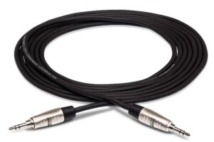 hosa hmm-010 rean 3.5 mm trs pro stereo interconnect, 10 feet