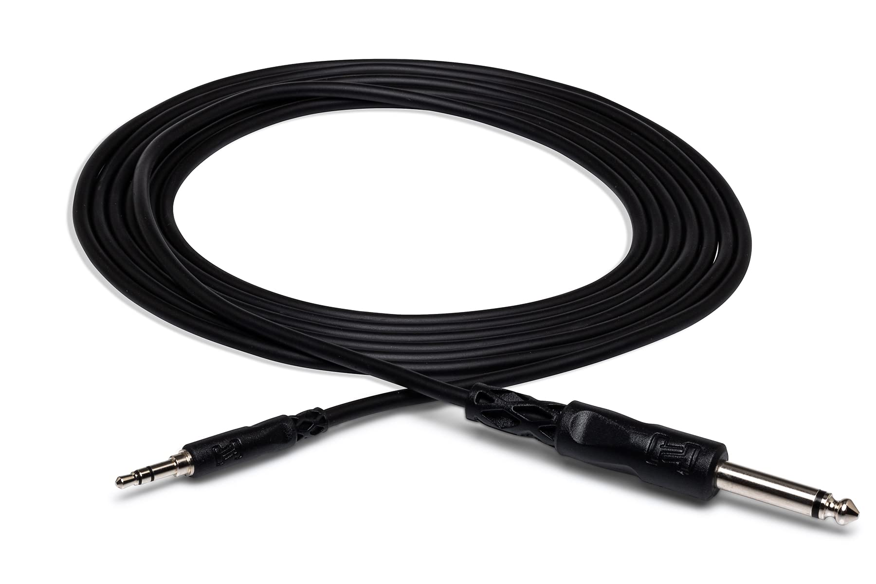 Hosa CMP-310 3.5 mm TS to 1/4" TS Mono Interconnect Cable, 10 feet