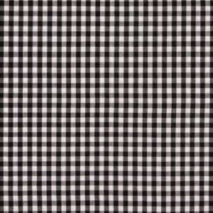 black & white gingham homespun cotton fabric (1 yard) – printed sewing fabric by the yard – very lightweight precut fabric for sewing clothes, homeware, & other accessories – diy craft fabric