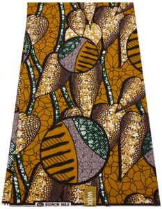 african guaranteed wax block prints fabric/african ankara wrapper fabric wax fabrics /-sell by 6 yards-100% cotton-for dresses- army-green,golden-brown,white,burgundy,light brown