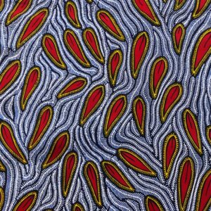 African Guaranteed Wax Block Prints Fabric/African Ankara Wrapper Fabric Wax Fabrics /-Sell by 6 Yards-100% Cotton-for Dresses-Red,Dark-Blue,White,Black