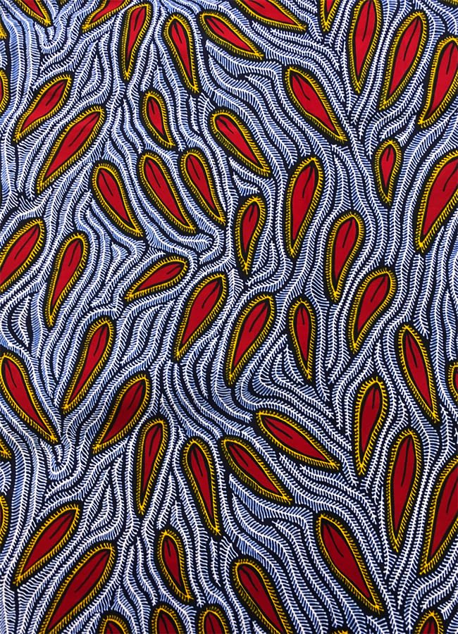 African Guaranteed Wax Block Prints Fabric/African Ankara Wrapper Fabric Wax Fabrics /-Sell by 6 Yards-100% Cotton-for Dresses-Red,Dark-Blue,White,Black