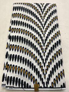 rain drops design african guaranteed wax block prints fabric/african ankara wrapper fabric wax fabrics /-sell by 6 yards-100% cotton-for dresses- white, yellow, dark-blue, black