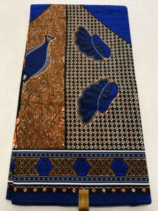 african guaranteed wax block prints fabric/african ankara wrapper fabric wax fabrics /-sell by 6 yards-100% cotton-for dresses- burnt-orange, royal-blue, white,dark-blue, black