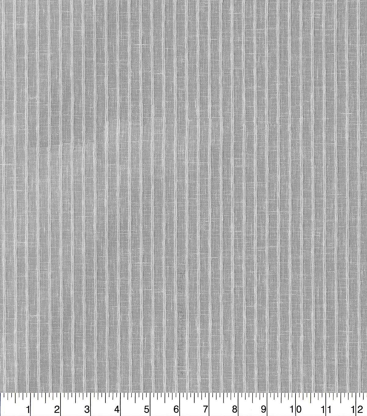 Surface Style Woven Sheer Cotton/Polyester Fabric by The Yard, DIY, Craft, Project, Sewing, Upholstery and Home Décor, Oeko-TEX Certified, 54" Wide, (Carla, White) 54'' x 108''