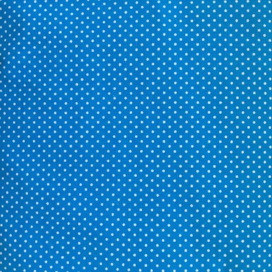 White on Baby Blue Cut to Order Polka Dot Fabric, 100% Cotton, Perfect Fabric for Sewing and Quilting (White on Baby Blue)