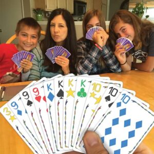 PlayMonster Five Crowns — The Game Isn't Over Until the Kings Go Wild! — 5 Suited Rummy-Style Card Game — For Ages 8+