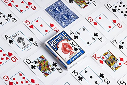 Bicycle Playing Cards, Jumbo Index, Set of 2