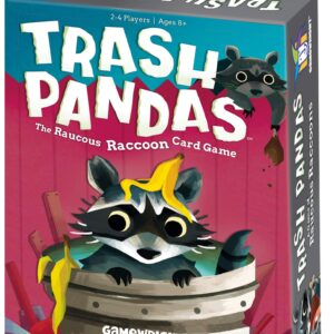 Gamewright Trash Pandas - The Raucous Raccoon Card Game - 252