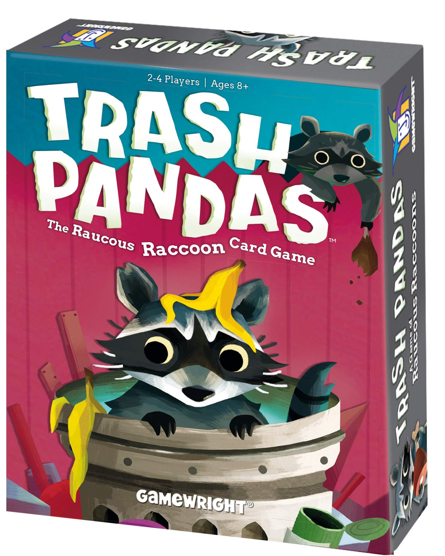 Gamewright Trash Pandas - The Raucous Raccoon Card Game - 252